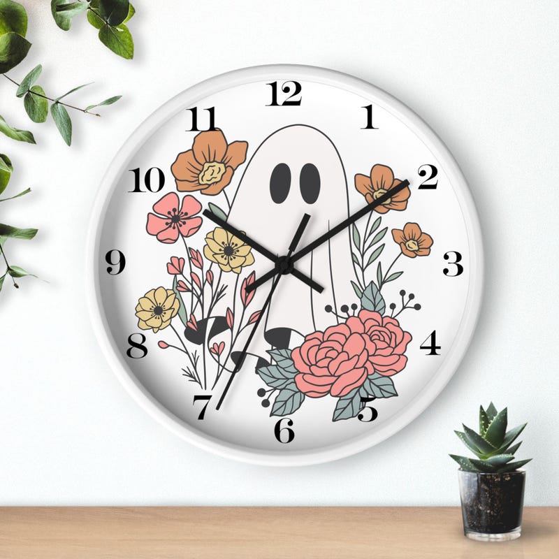 Halloween Clock - Etsy