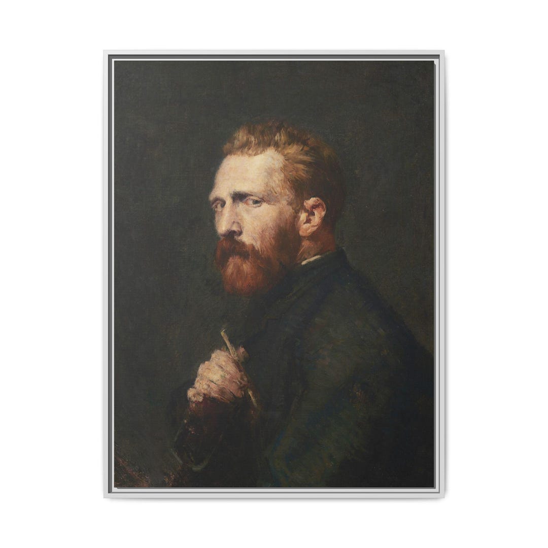 John Russell Portrait of Vincent Van Gogh Vintage Wall Art Premium ...