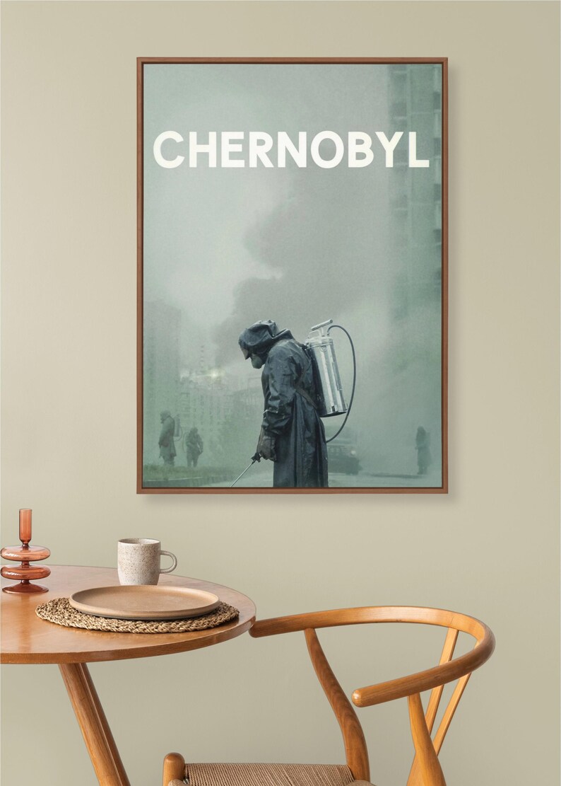 Chernobyl 2019 TV Series Poster, Historical Drama Art, Nuclear Disaster ...