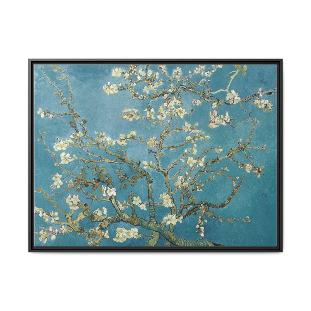 Vincent Van Gogh Almond Blossom 1890 Vintage Wall Art Premium Quality ...