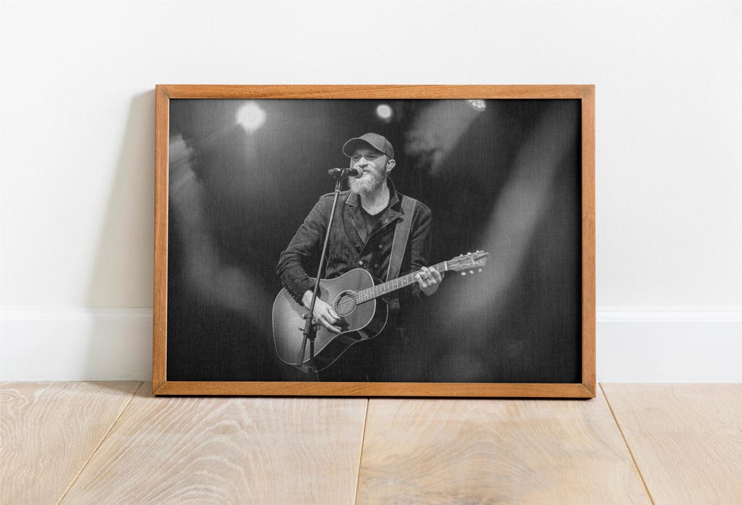 Eric Paslay Poster Modern Wall Decor for Music Fans, Perfect Gift Idea ...