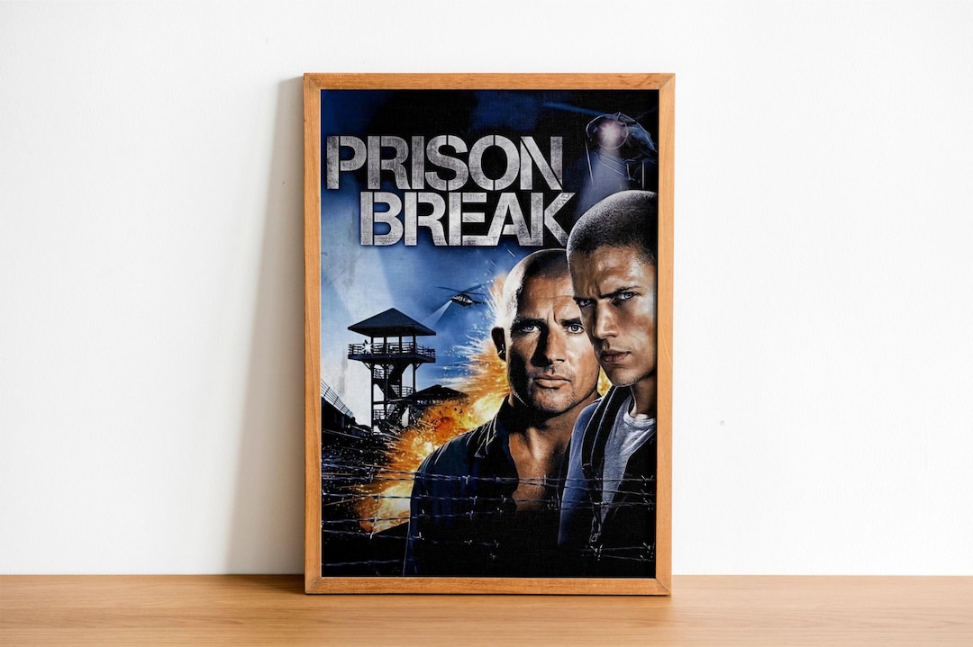 Prison Break 2005 Poster, Thriller TV Series Art, Action Packed Drama ...