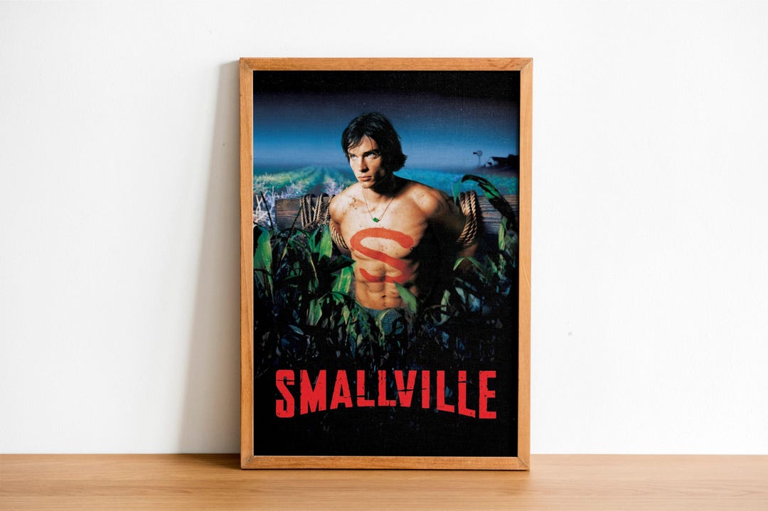 Smallville 2001 TV Series Poster Superhero TV Show Decor, Retro Style ...