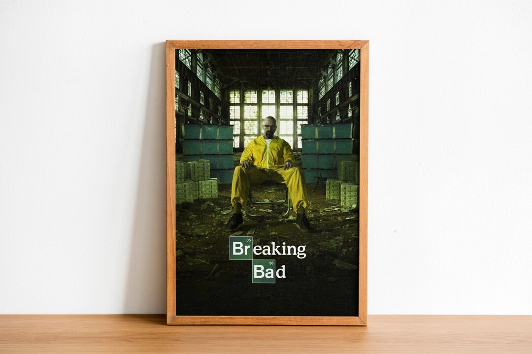 Breaking Bad 2008 TV Series Poster Crime Drama Wall Art, Vintage TV ...