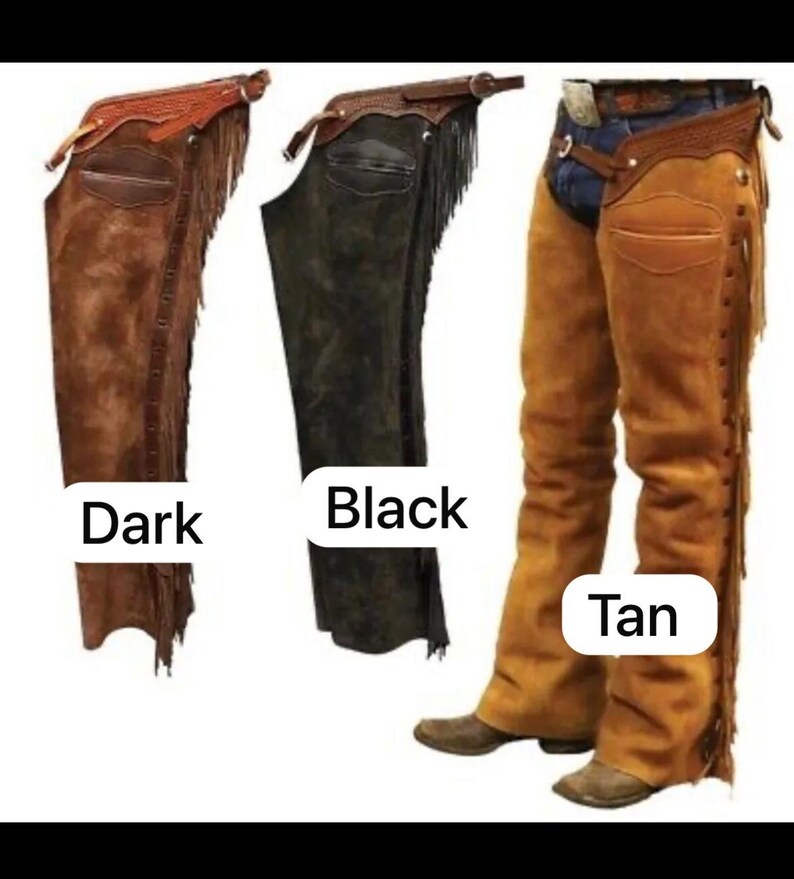 Men 100 % Real Suede Leather Native American Western Cowboy Style ...