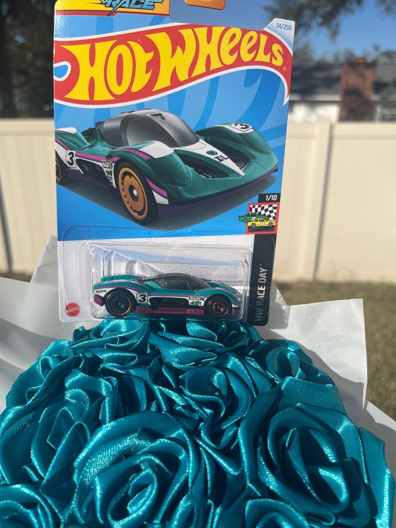 Hot Wheels Eternal Ribbon Rose Bouquet 15 Count Bouquet for Him Hot ...