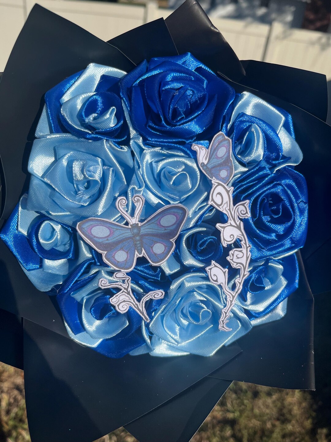 Corpse Bride Eternal Ribbon Rose Bouquet| Corpse Bride Eternal Bouquet ...