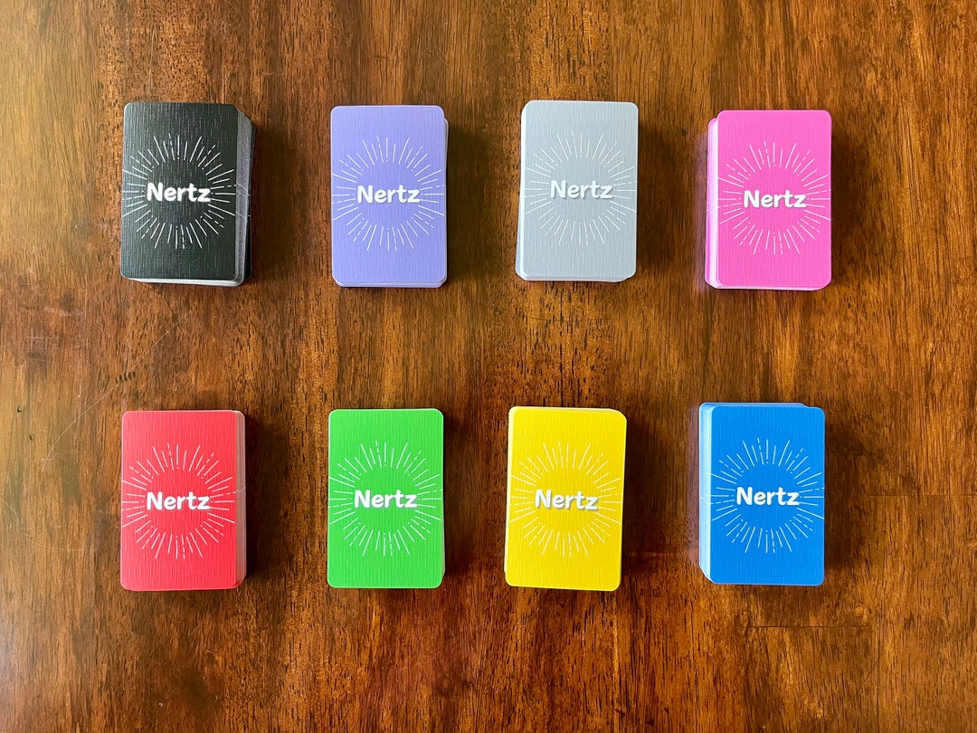 Nertz Card Game - 4 Decks - Etsy