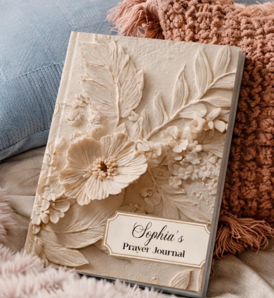 Personalized Prayer Journal for Women, Custom Christian Devotional Book ...