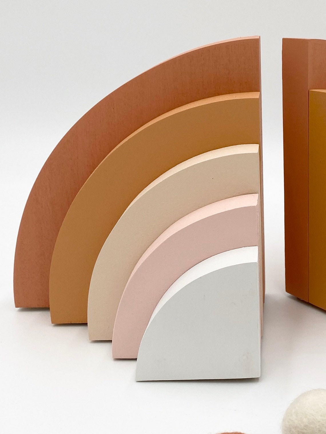 Boho Rainbow Bookends Modern Arch Arch Baby Nursery Boho - Etsy