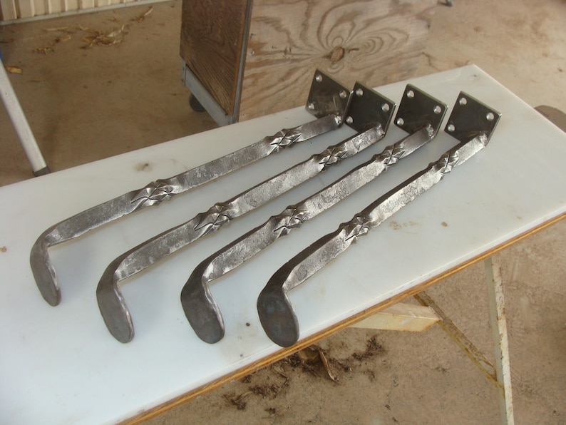 Table Legs Hand Forged - Etsy