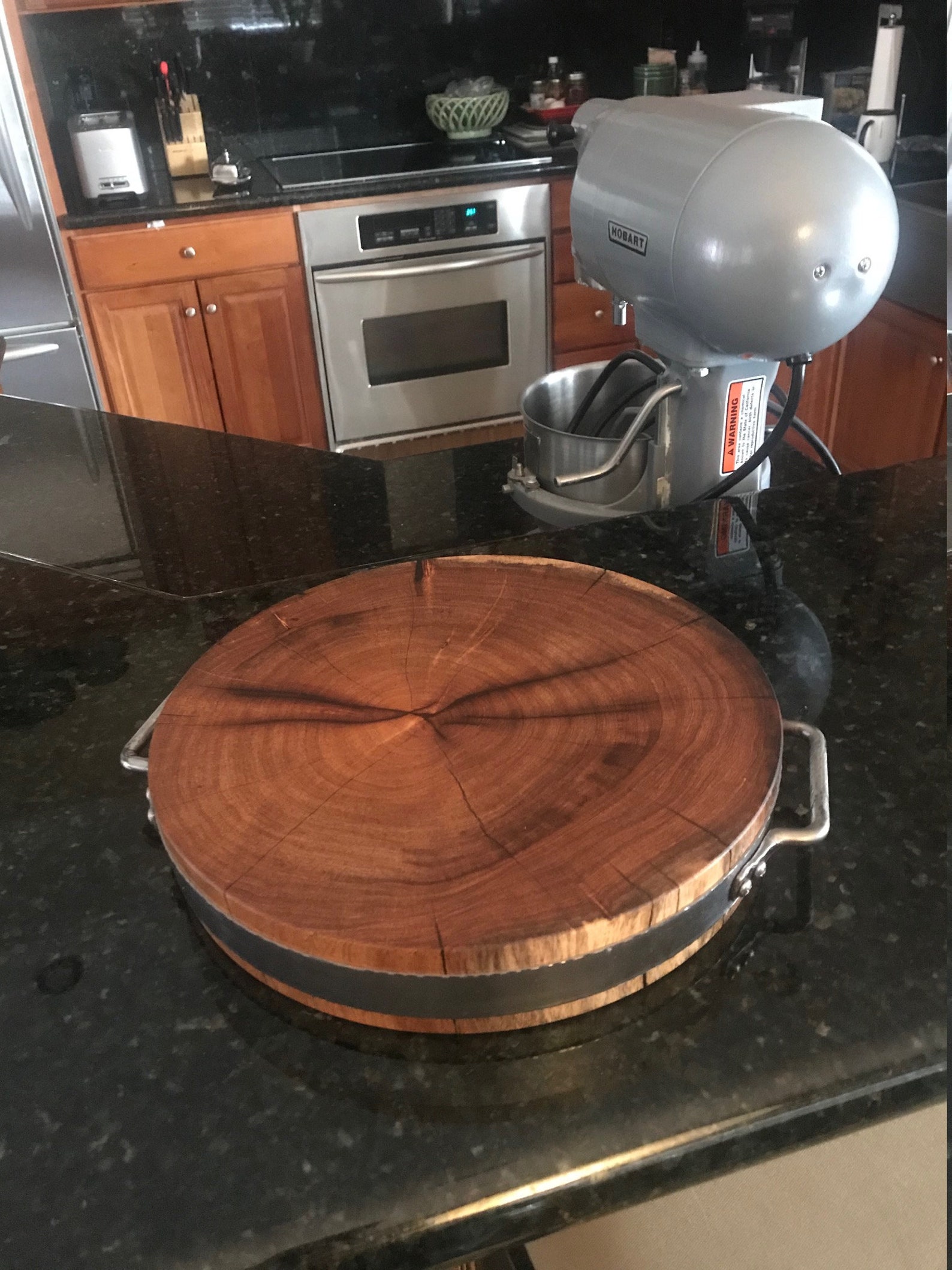 Double Sided Mesquite Cutting Board With Two Handles - Etsy