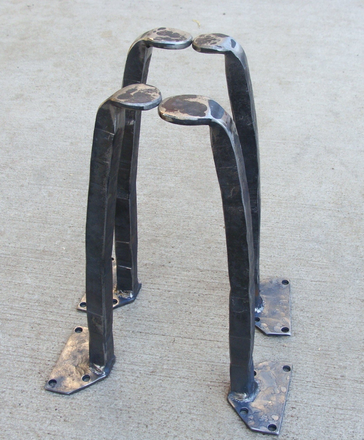 Table Legs Hand Forged - Etsy