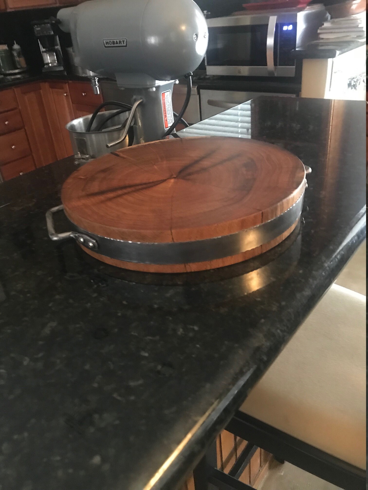 Double Sided Mesquite Cutting Board With Two Handles - Etsy