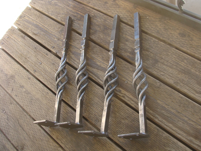 Table Legs Hand Forged - Etsy