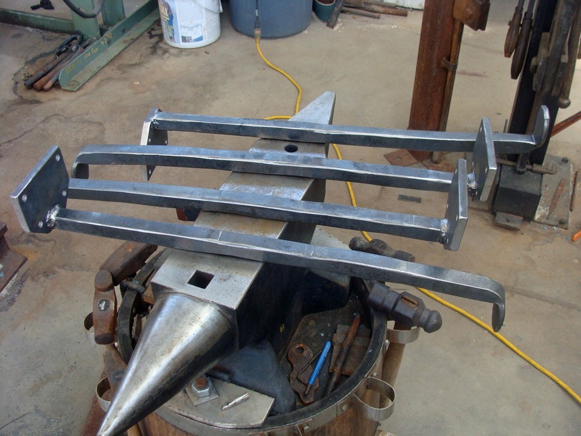 Table Legs Hand Forged (set of Four) - Etsy