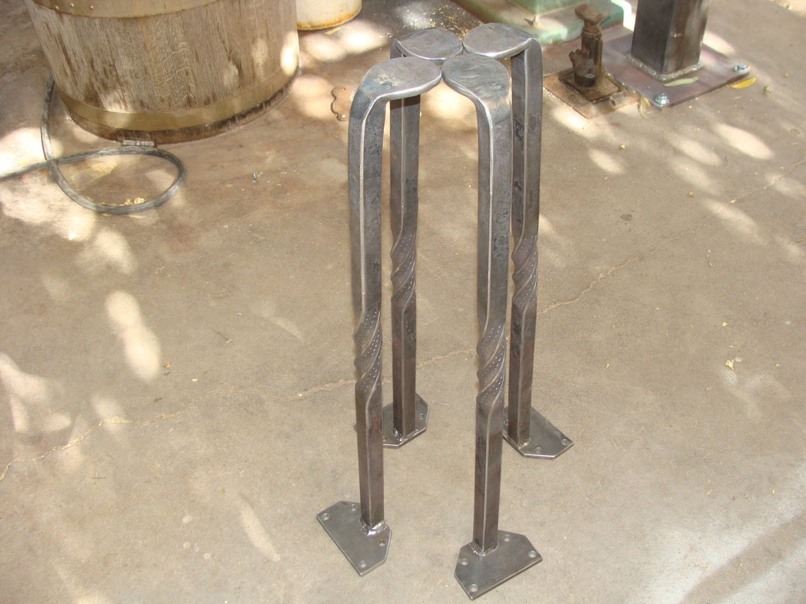 Table Legs Hand Forged - Etsy