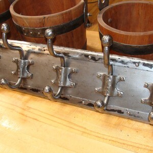 Coat Rack Hand Forged - Etsy