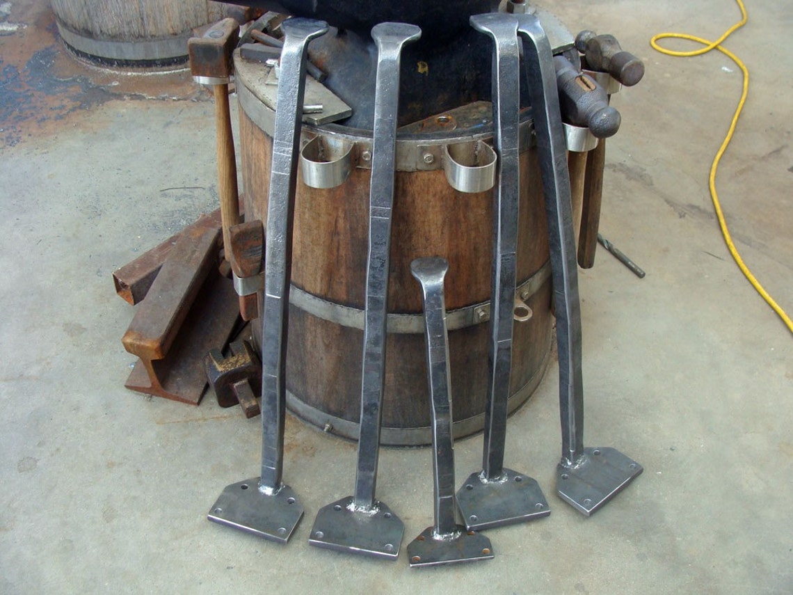 Table Legs Hand Forged set of Four - Etsy