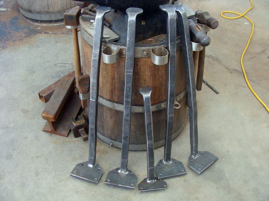 Table Legs Hand Forged (set of Four) - Etsy