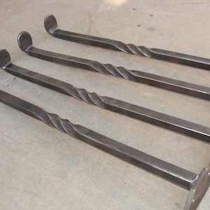 Table Legs Hand Forged - Etsy