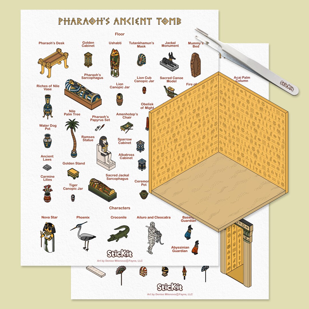 DIY Tiny 3D Sticker Kit Designed for Building Miniature Worlds ...