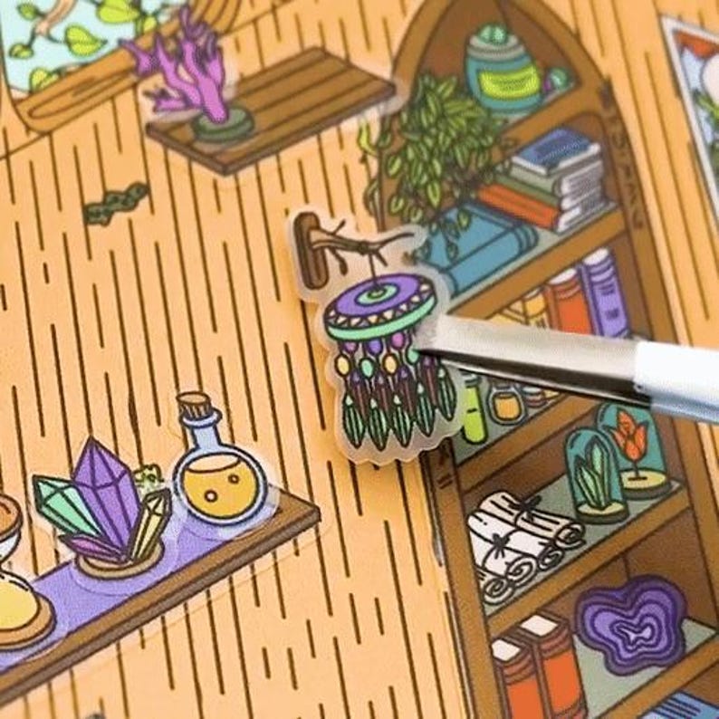 DIY Tiny 3D Sticker Kit Designed for Building Miniature Worlds - Etsy