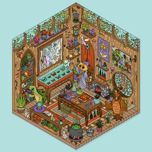 DIY Tiny 3D Sticker Kit Designed for Building Miniature Worlds - Etsy