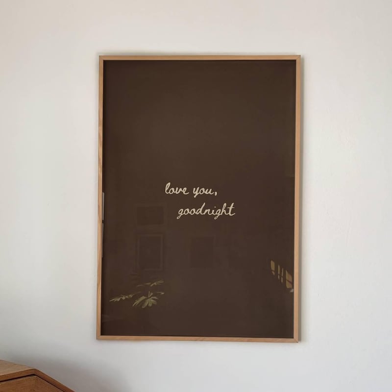 I Love Sleeping Wall Art - Etsy