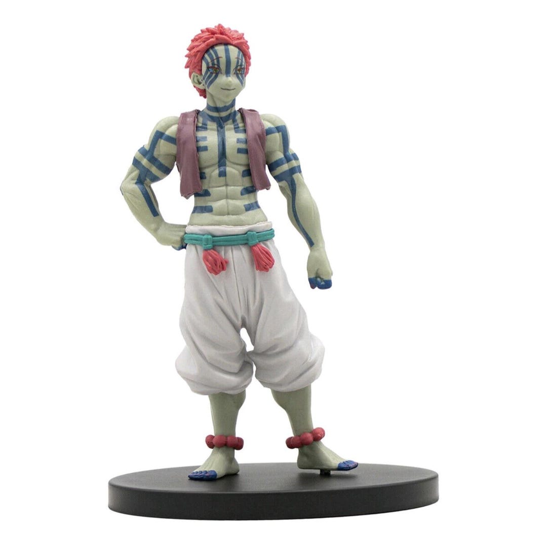 Demon Slayer Kimetsu No Yaiba Akaza Action PVC Figure Toys Anime - Etsy