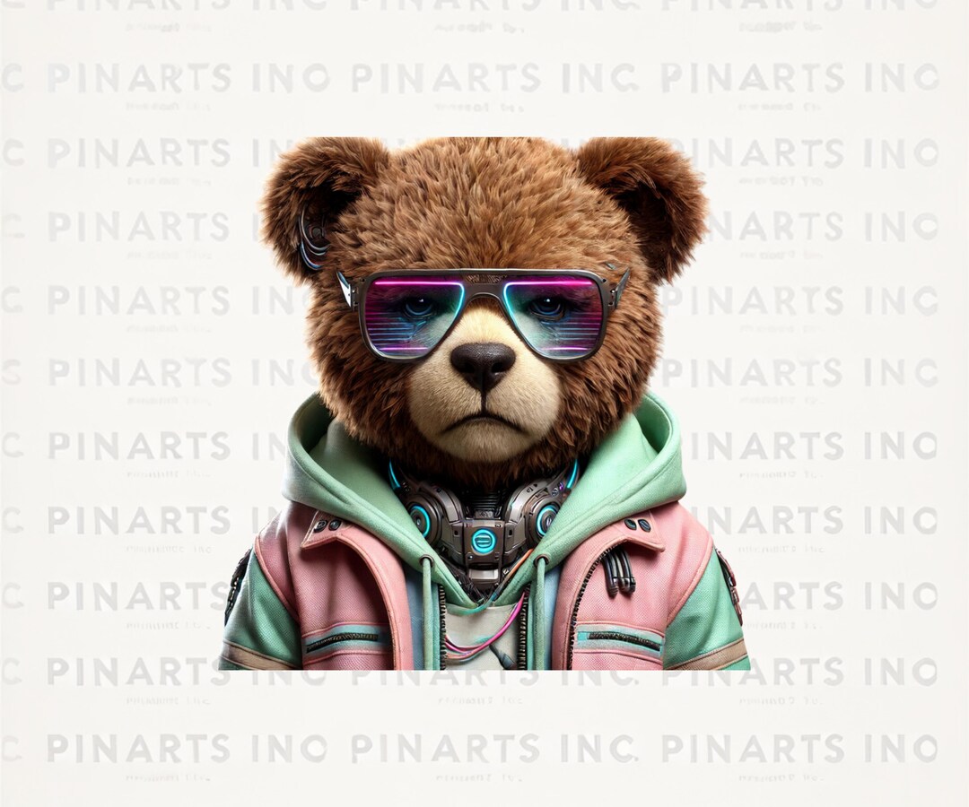 Teddy Bear Png for Dtf Png, Png Designs for Shirt, Techno Png, Png for ...