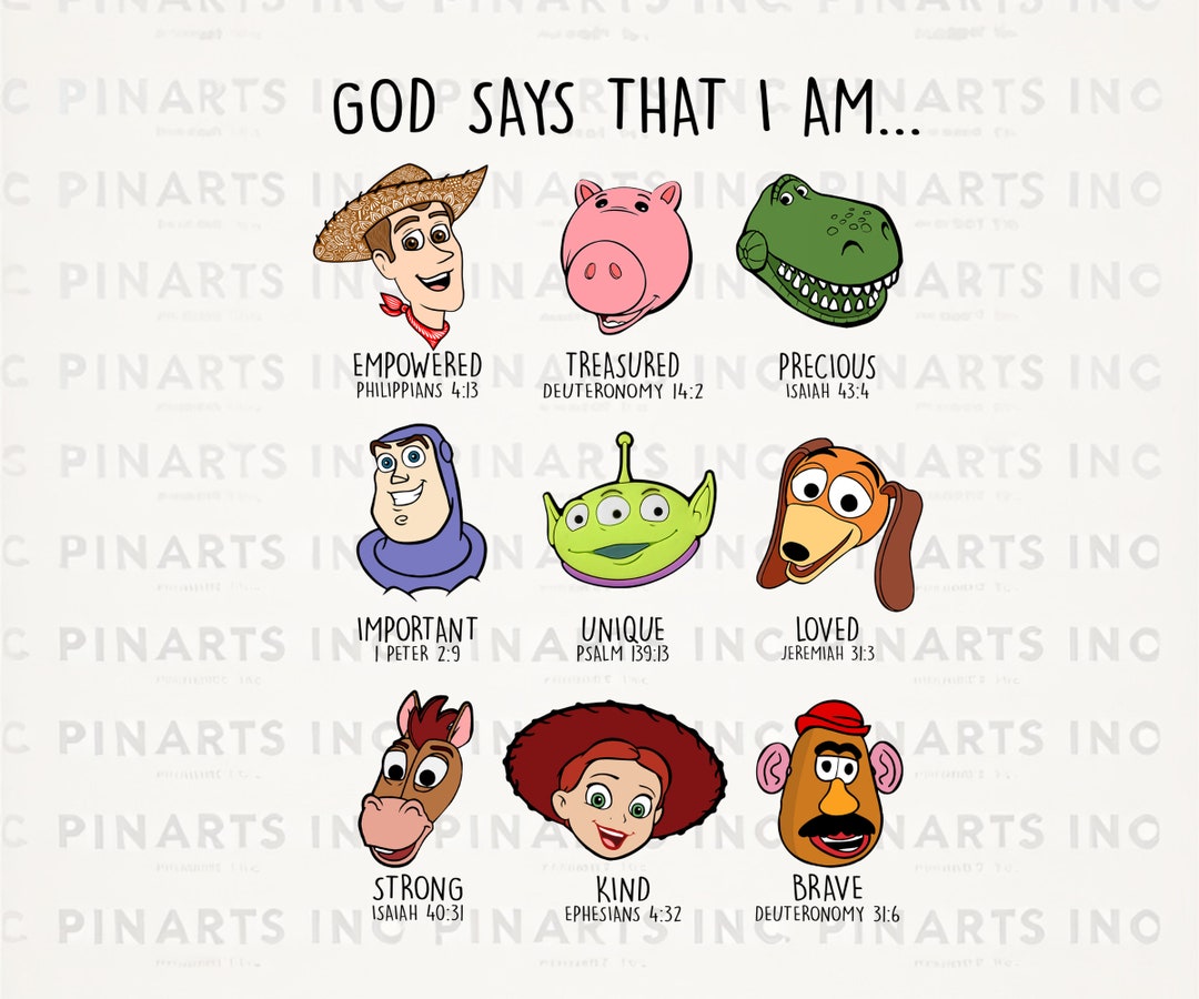 Disney Toy Story Religious Png, Disney Toy Story, Religious Png, God ...