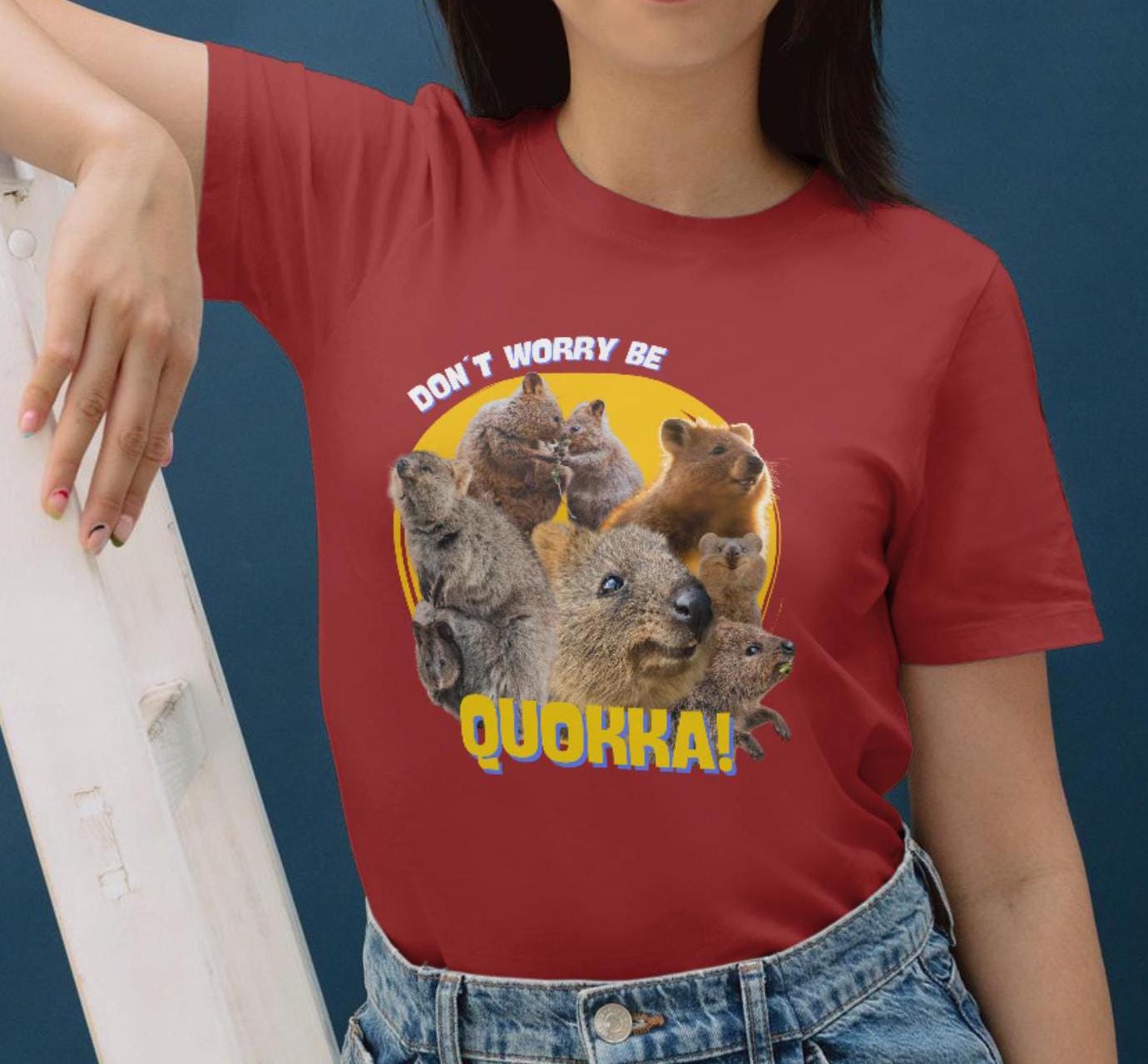 Quokka T-shirt, Quokka Meme Shirt, Funny Meme T-shirt, Weird Shirts ...