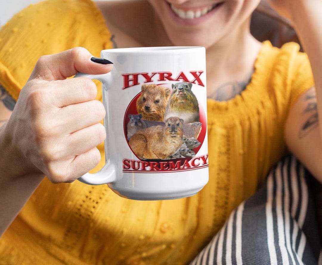 Funny Hyrax Mug – Animal Coffee Cup – Unique Gift for Him or Her - Etsy
