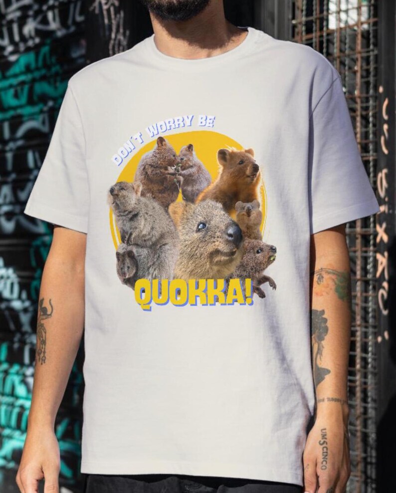 Quokka T-shirt, Quokka Meme Shirt, Funny Meme T-shirt, Weird Shirts ...