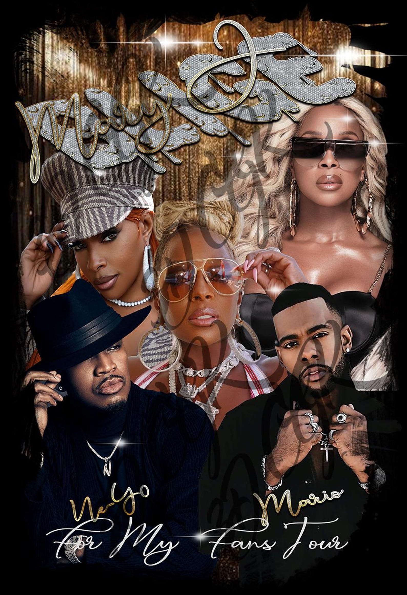 Mary J the Love My Fans Tour - Etsy
