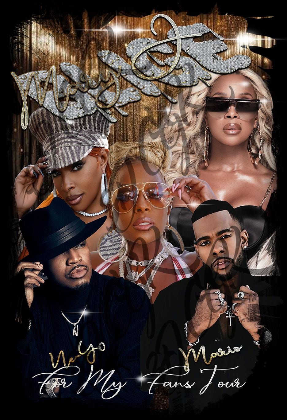 Mary J the Love My Fans Tour - Etsy
