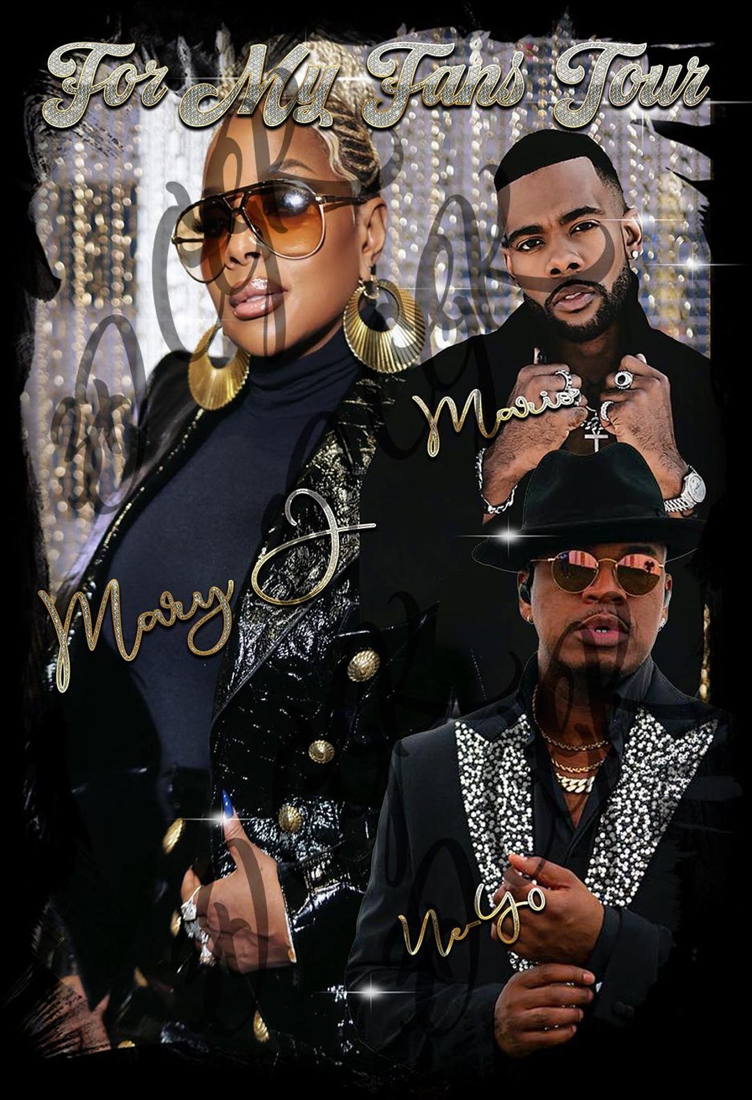 Mary J the for My Fans Tour - Etsy