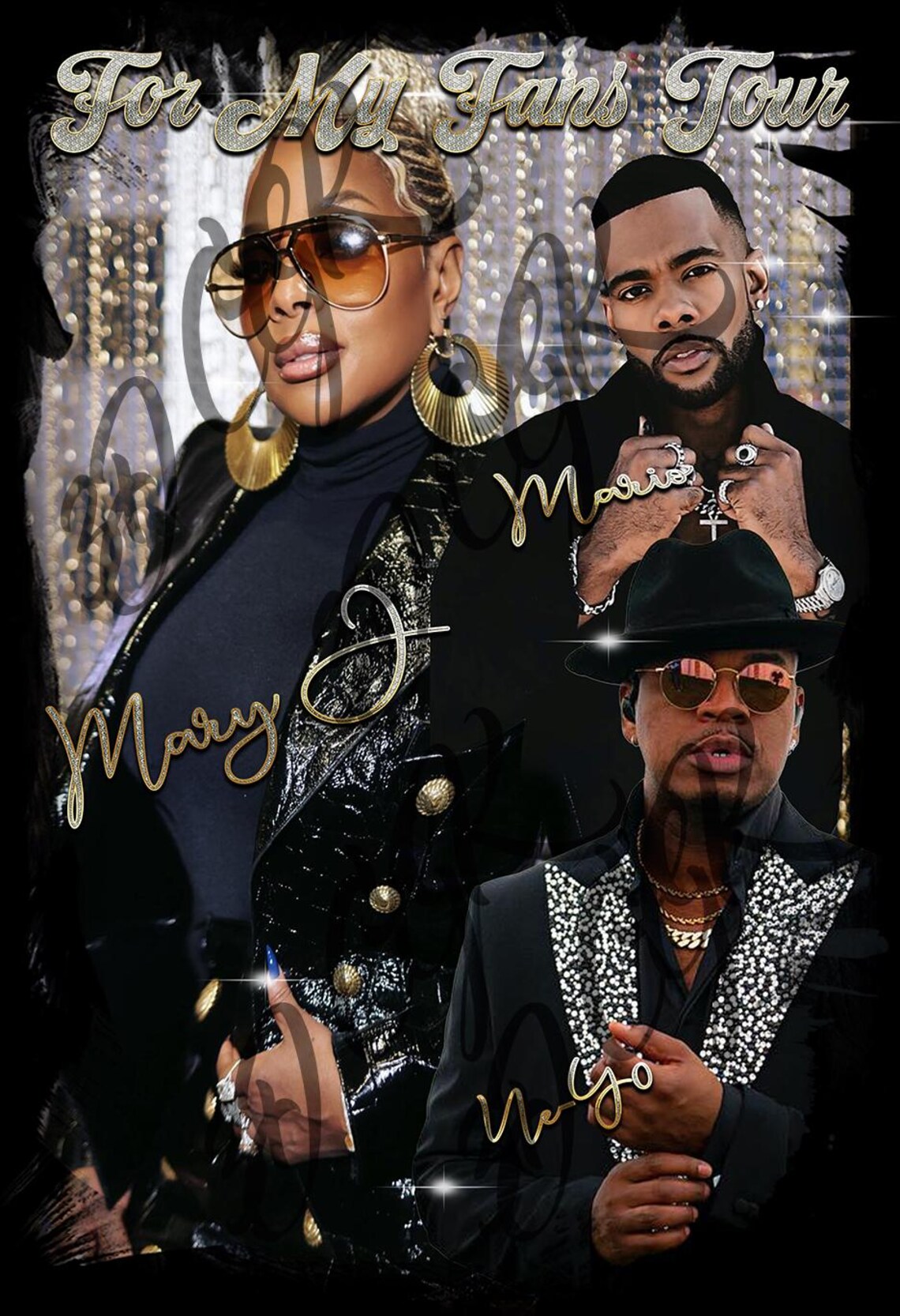 Mary J the for My Fans Tour - Etsy