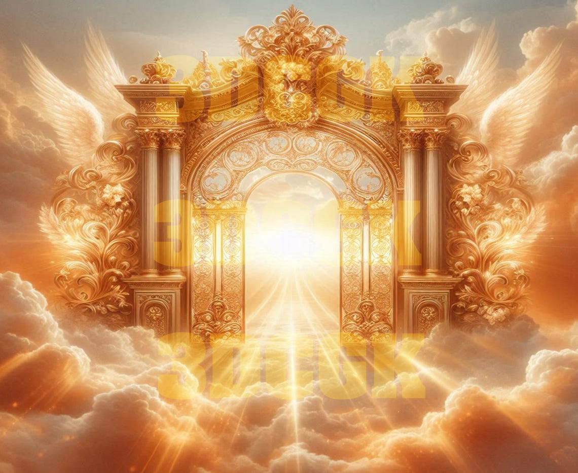 Digital Heaven Backgrounds - Etsy
