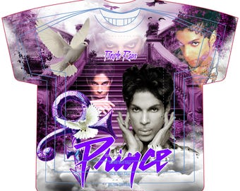Prince Purple Rain Sublimation Design - Etsy