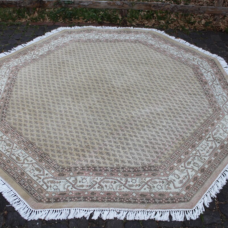 Large Round Rug - Etsy