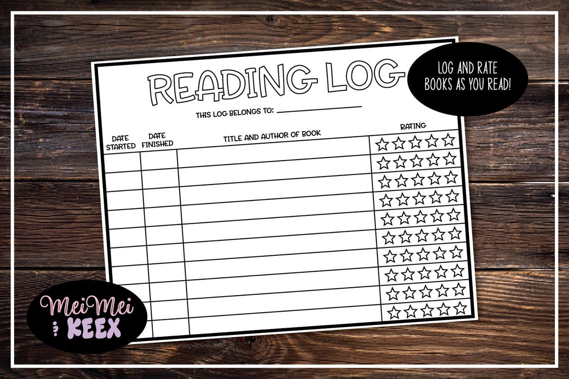 Reading Tracker Printable, Reading Tracker for Kids, Homeschool ...