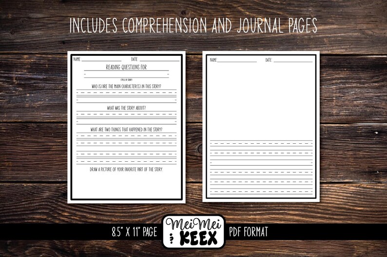 Robot Reading Log Printable: Kids Coloring Activity (PDF Pattern) - Etsy