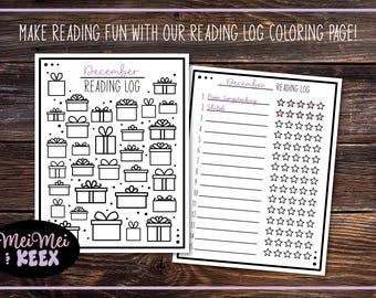 Reading Log Printable, Reading Tracker for Kids, Homeschool, Reading ...