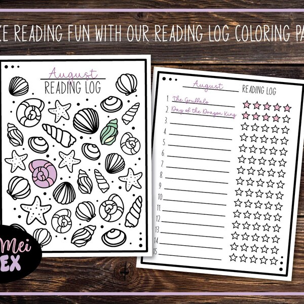 Reading Log Printable, Reading Tracker for Kids, Homeschool, Reading ...