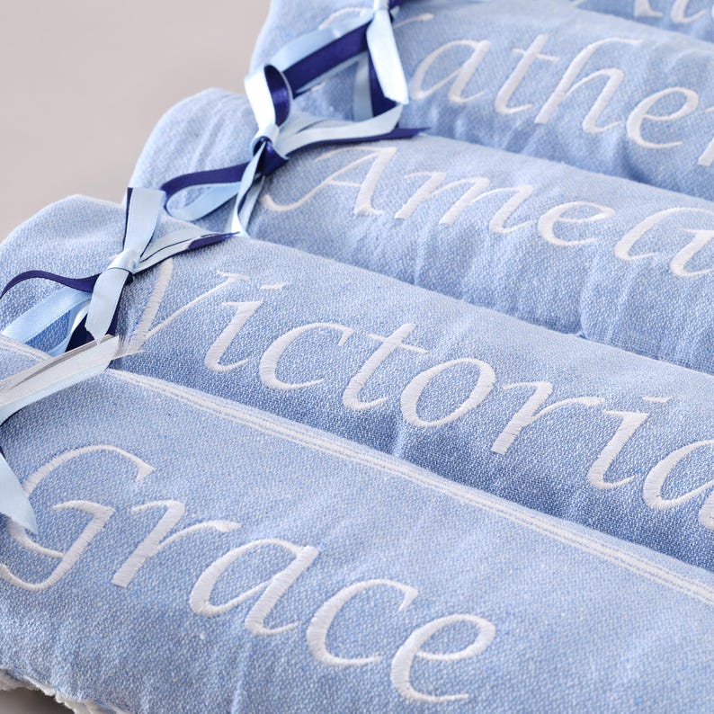 Custom Embroidered Name Towel, Personalized Turkish Beach Towel ...