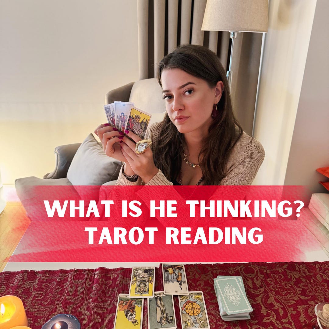What is He Thinking? Psychic Love Tarot Reading - Clairvoyant Telepathy ...