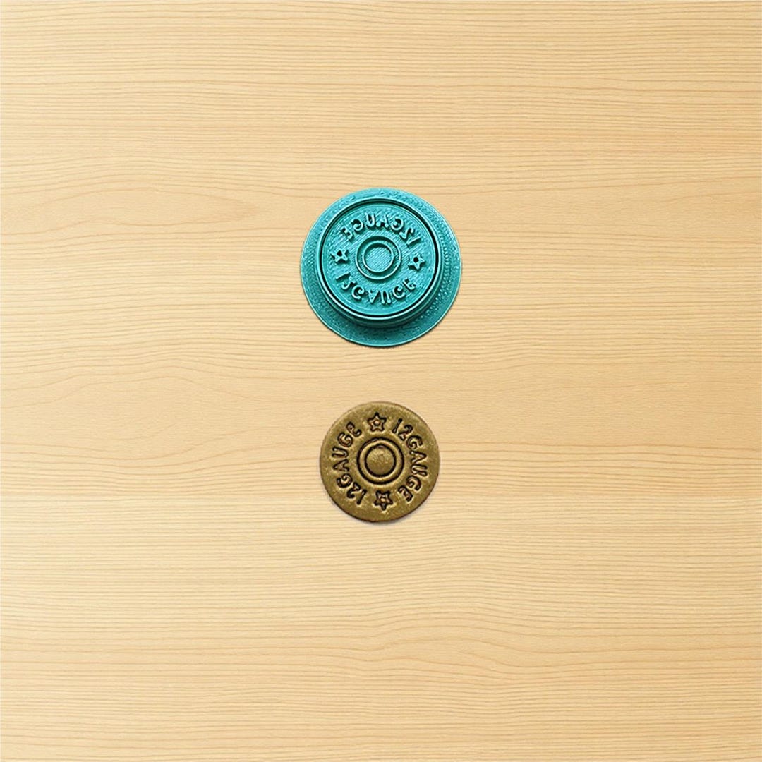 12 Gauge Shotgun Shell Cutter & Stamp Set Ideal for Cookies, Ceramics ...