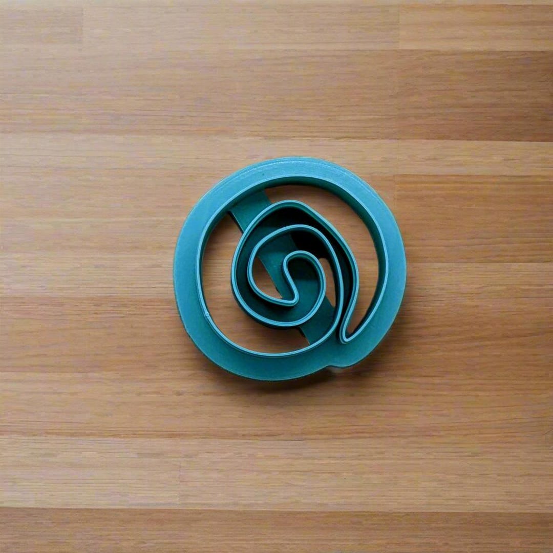 Boho Spiral Organic Swirl Cutter for Ceramics, Pottery, Polymer Clay ...